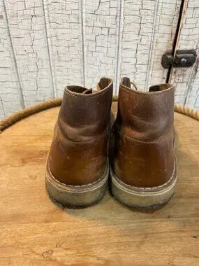 Clarks | Shoes | Clarks Originals Desert Boot Brown Leather Crepe Sole ...